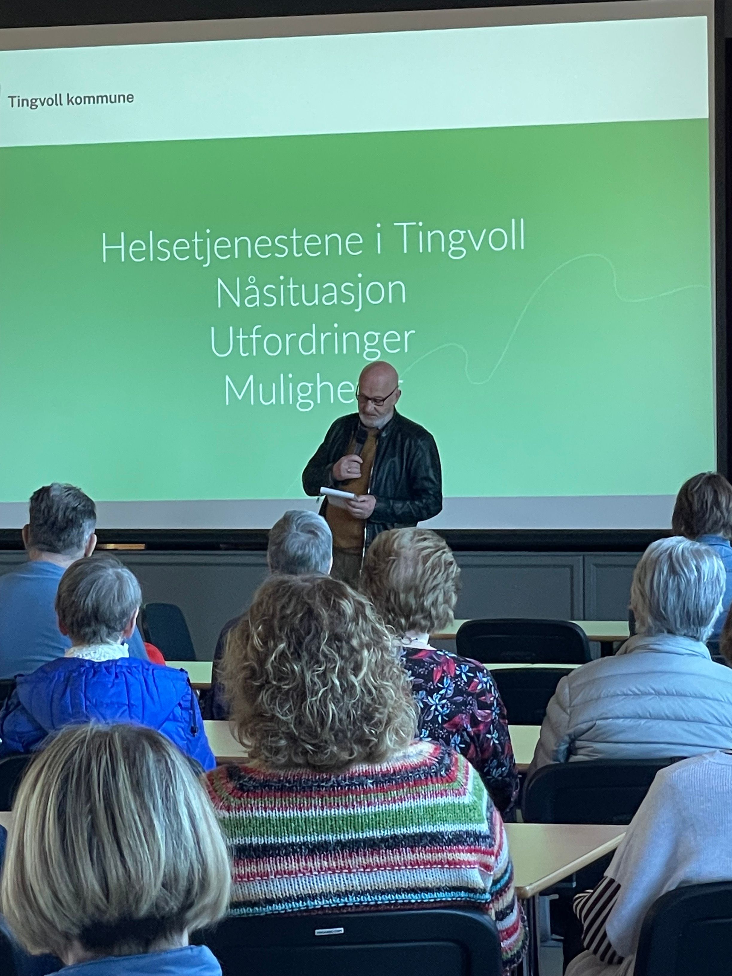 Innbyggermøte på Tingvoll